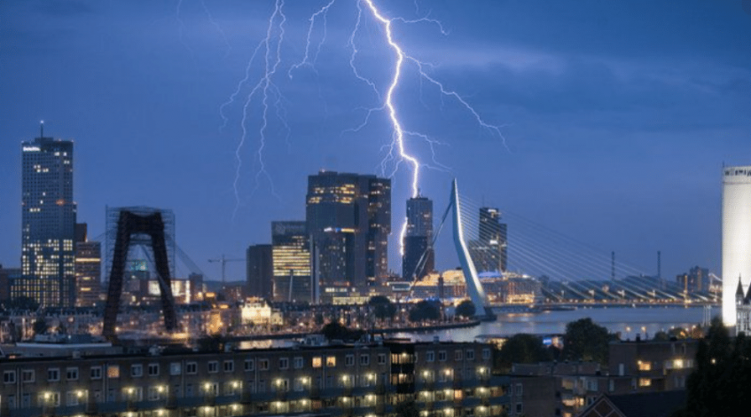 De schade bij blikseminslag - Alles over Elektra